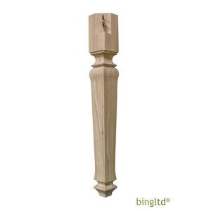 bingltd Rubberwood Dining Table Leg | Wayfair