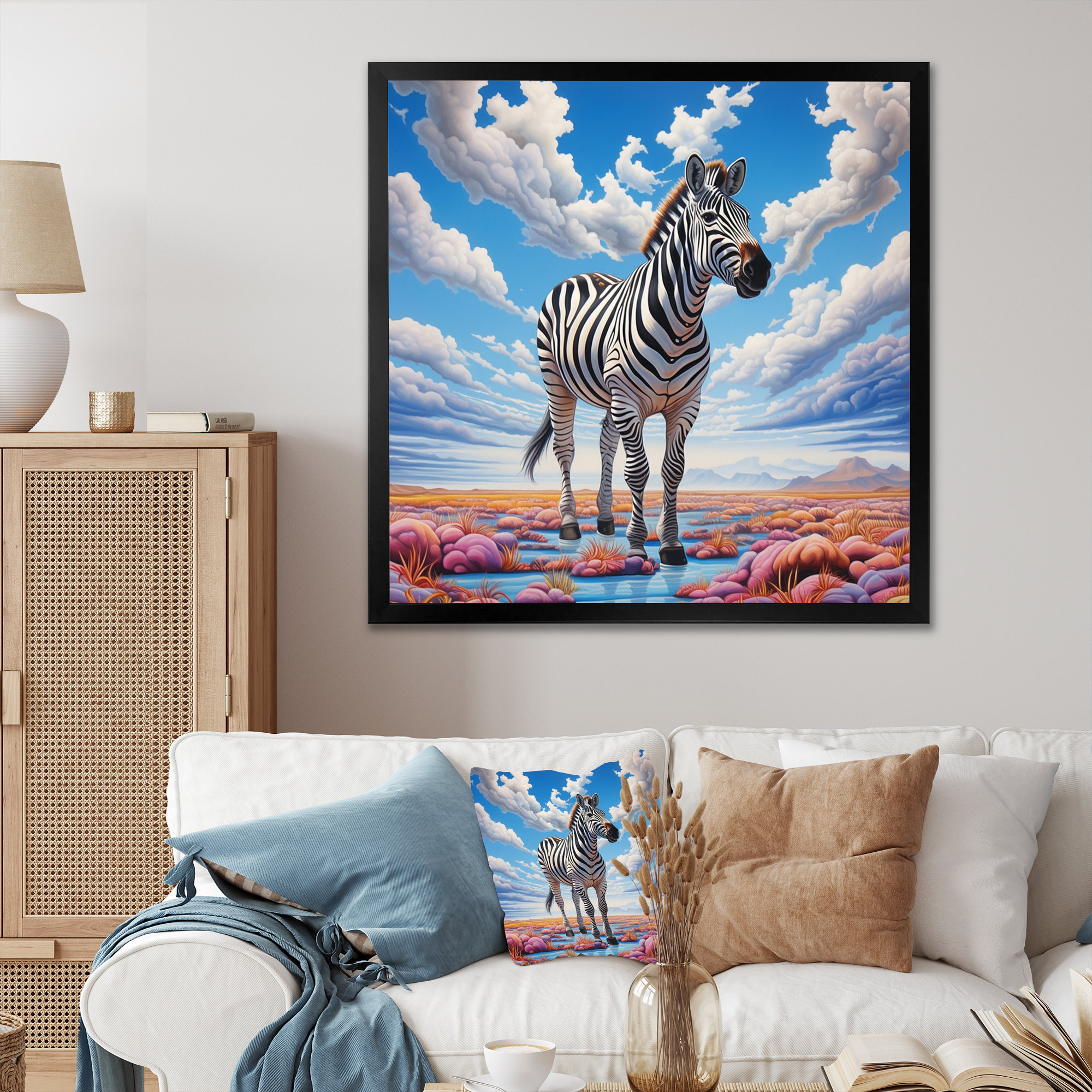 Design Art Surreal Zebra Dreams II - Wayfair Canada