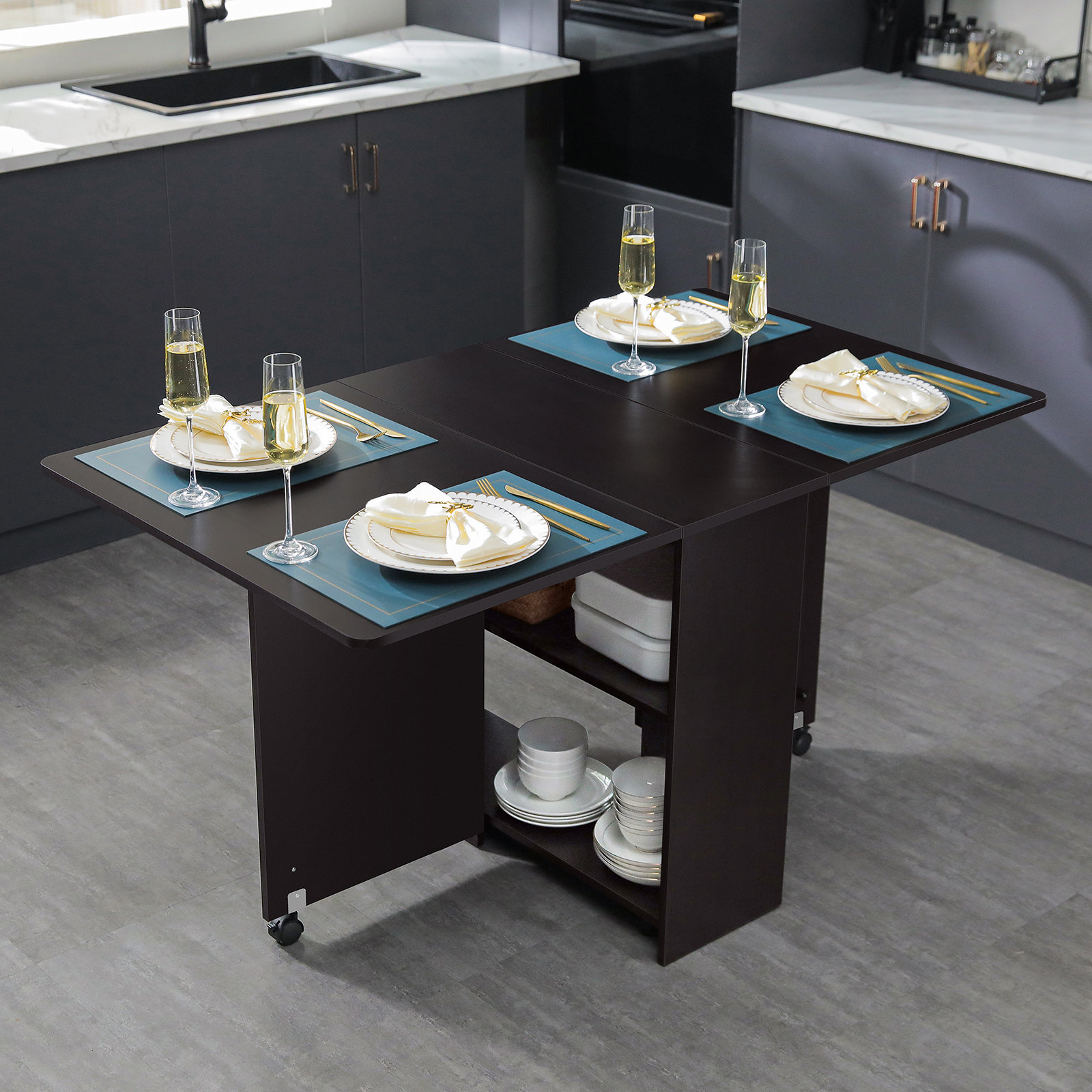 Wrought Studio Keauri 31 L x 55 W Dining Table - Wayfair Canada