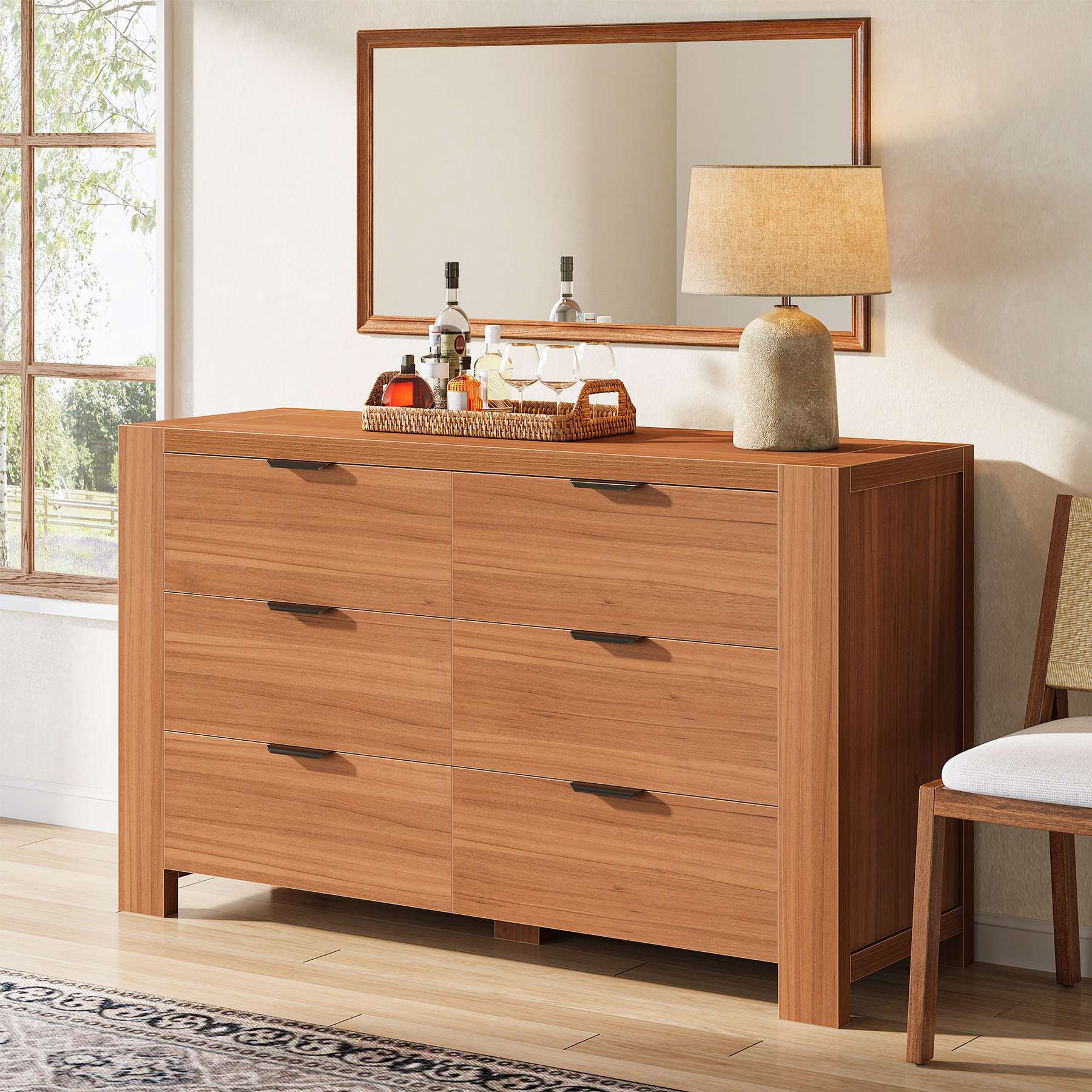 Ebern Designs 55-Inch Sideboard with 6 Drawers - Wayfair Canada
