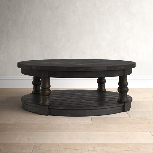 Farmhouse & Rustic Round Coffee Tables | Birch Lane