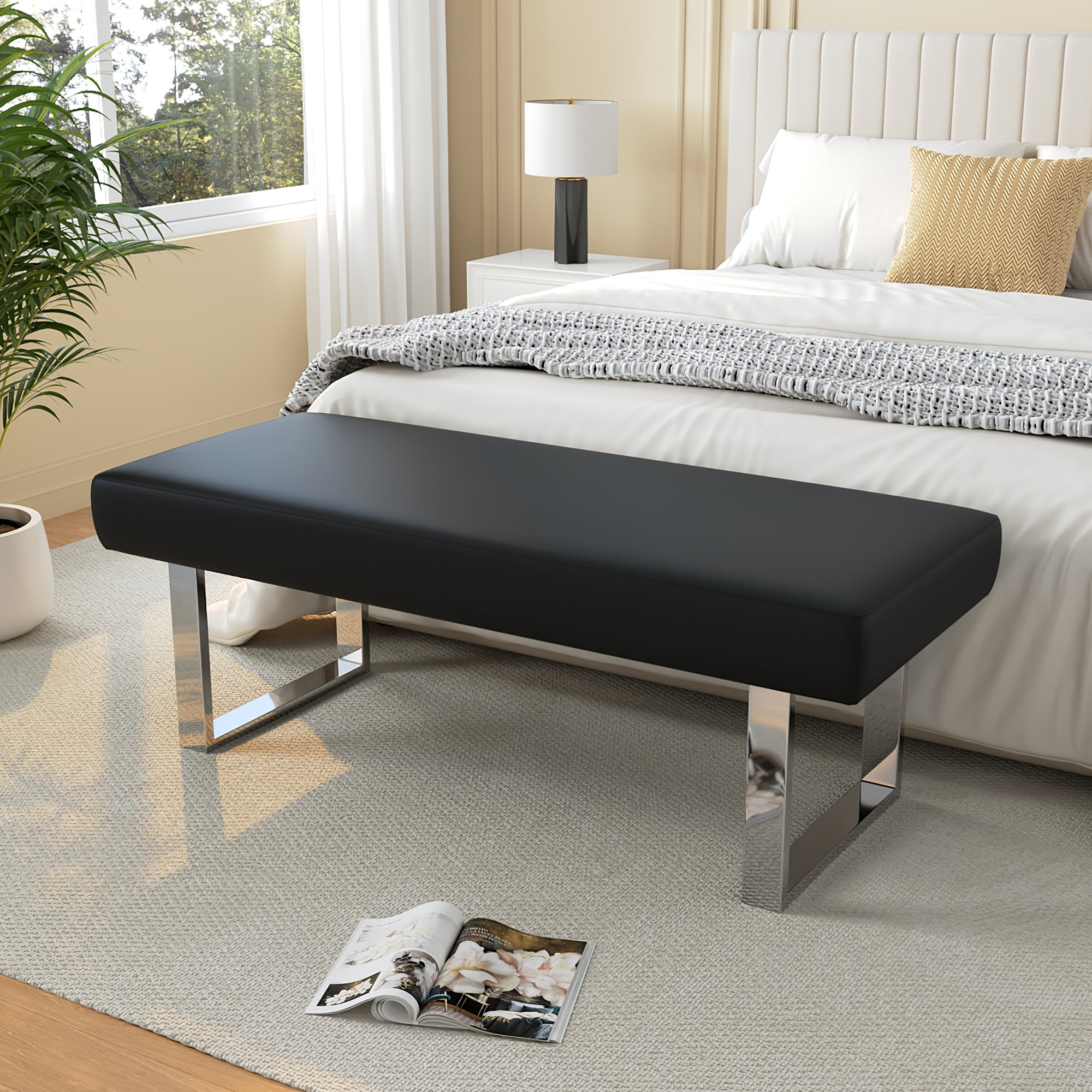 contemporary bench seating