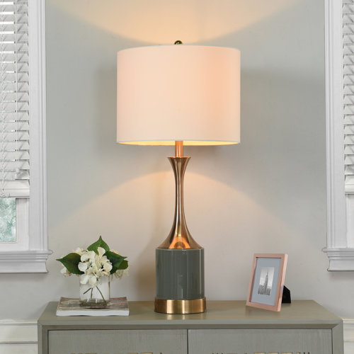 Copper Table Lamps You'll Love | Wayfair