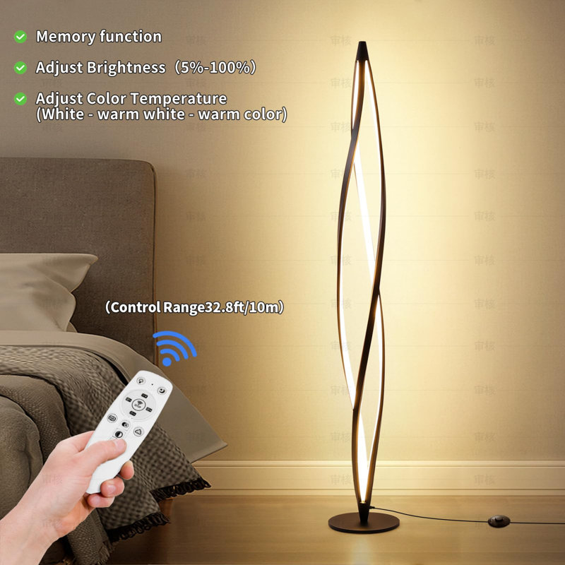 Orren Ellis Natthu LED Floor Lamps | Wayfair