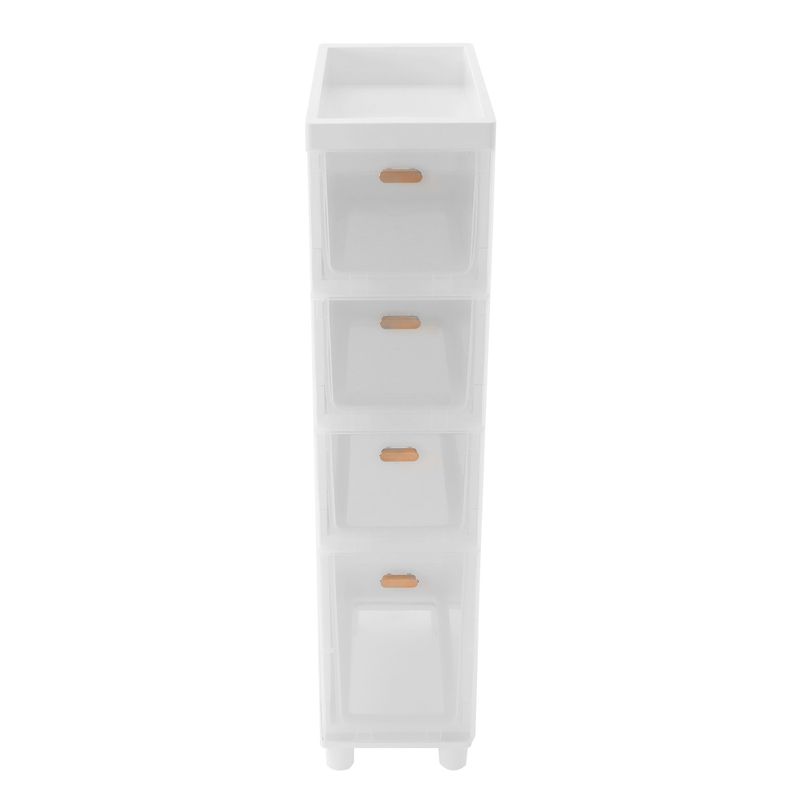 Latitude Run® Narrow Slim Storage Cabinet 4 Tier | Wayfair