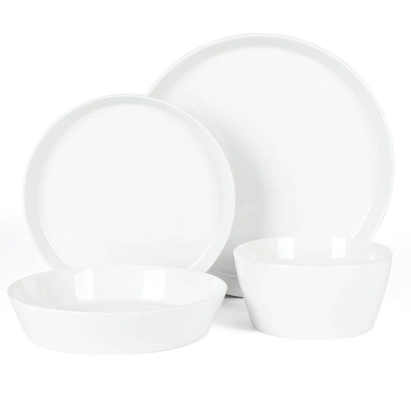 Martha Stewart Selma Chip & Scratch Resistant Dinnerware Set, Plates ...