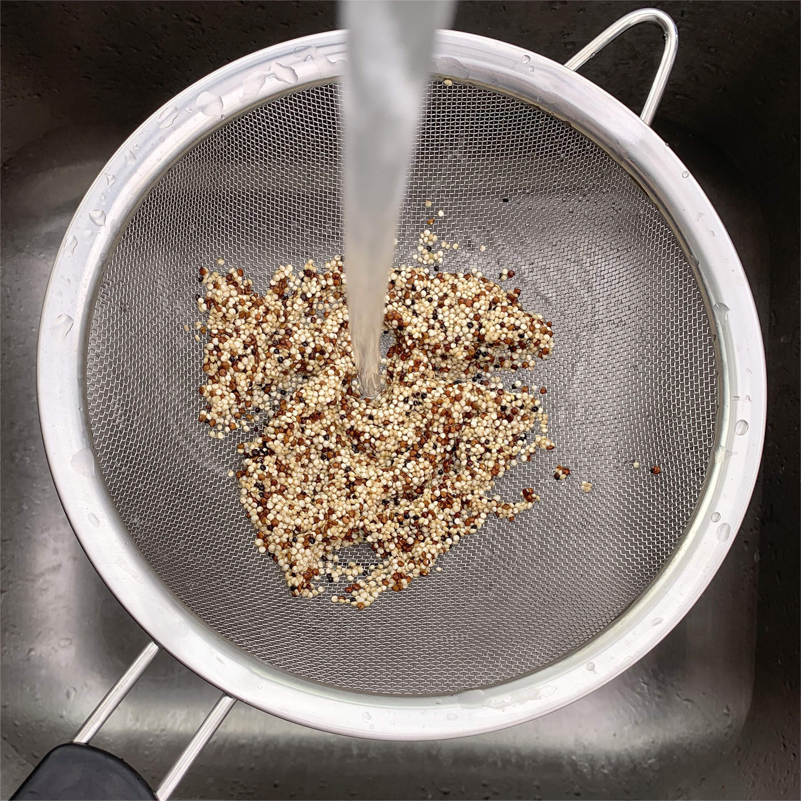 APPENIN WINTER PARK CORP Fine Mesh Strainer Set Of 3, Stainless Steel 3 ...