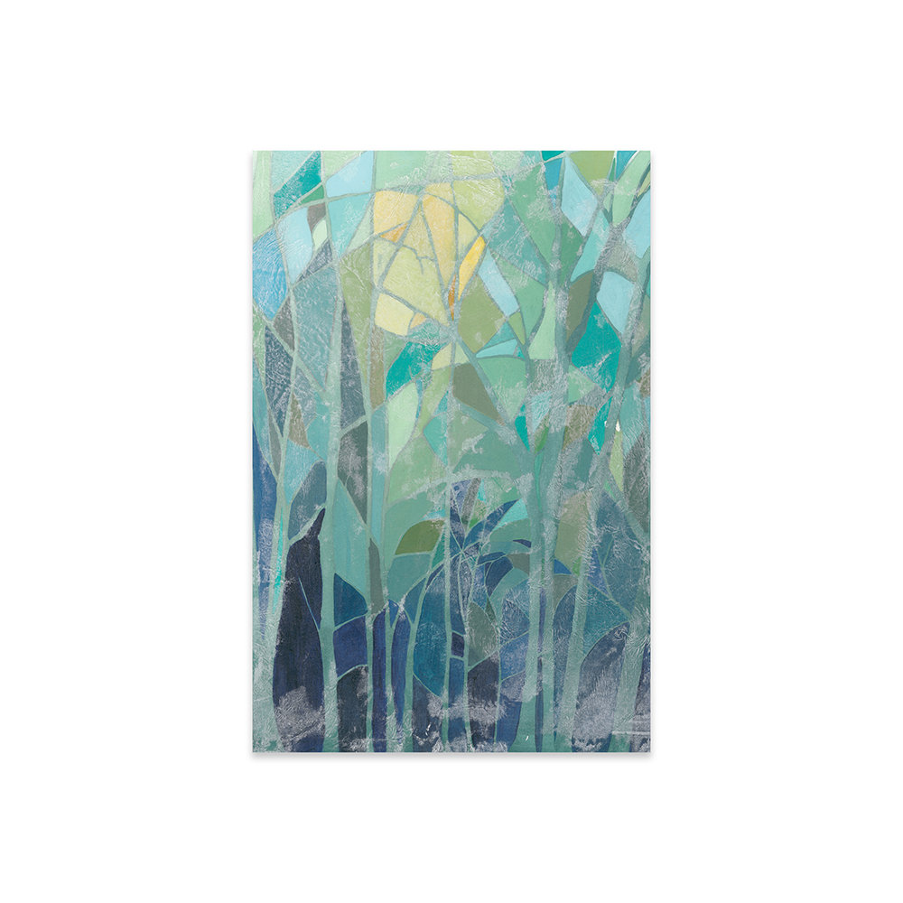 Ivy Bronx Stained Glass Forest II by Grace Popp - Unframed Graphic Art ...