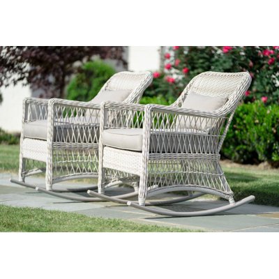 Rosecliff Heights Chretien Outdoor Rocker Chair & Reviews | Wayfair