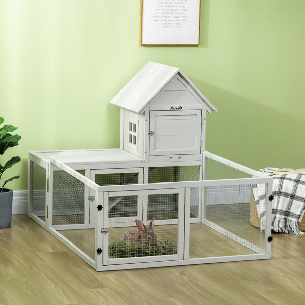 Homcom Weather Resistant Rabbit Playpen & Reviews | Wayfair.co.uk