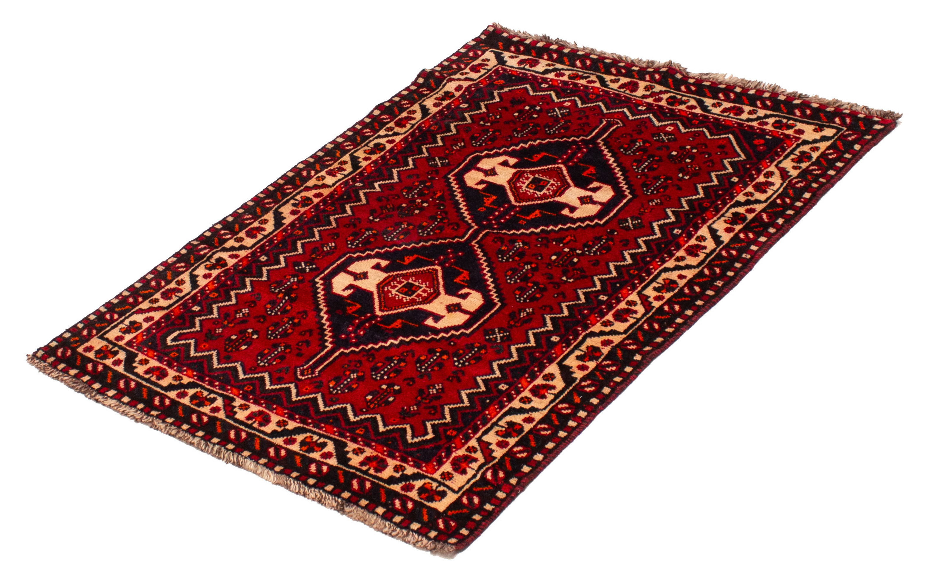 Bloomsbury Market Melis Vintage Red Rug 3'8" x 5'1" | Wayfair