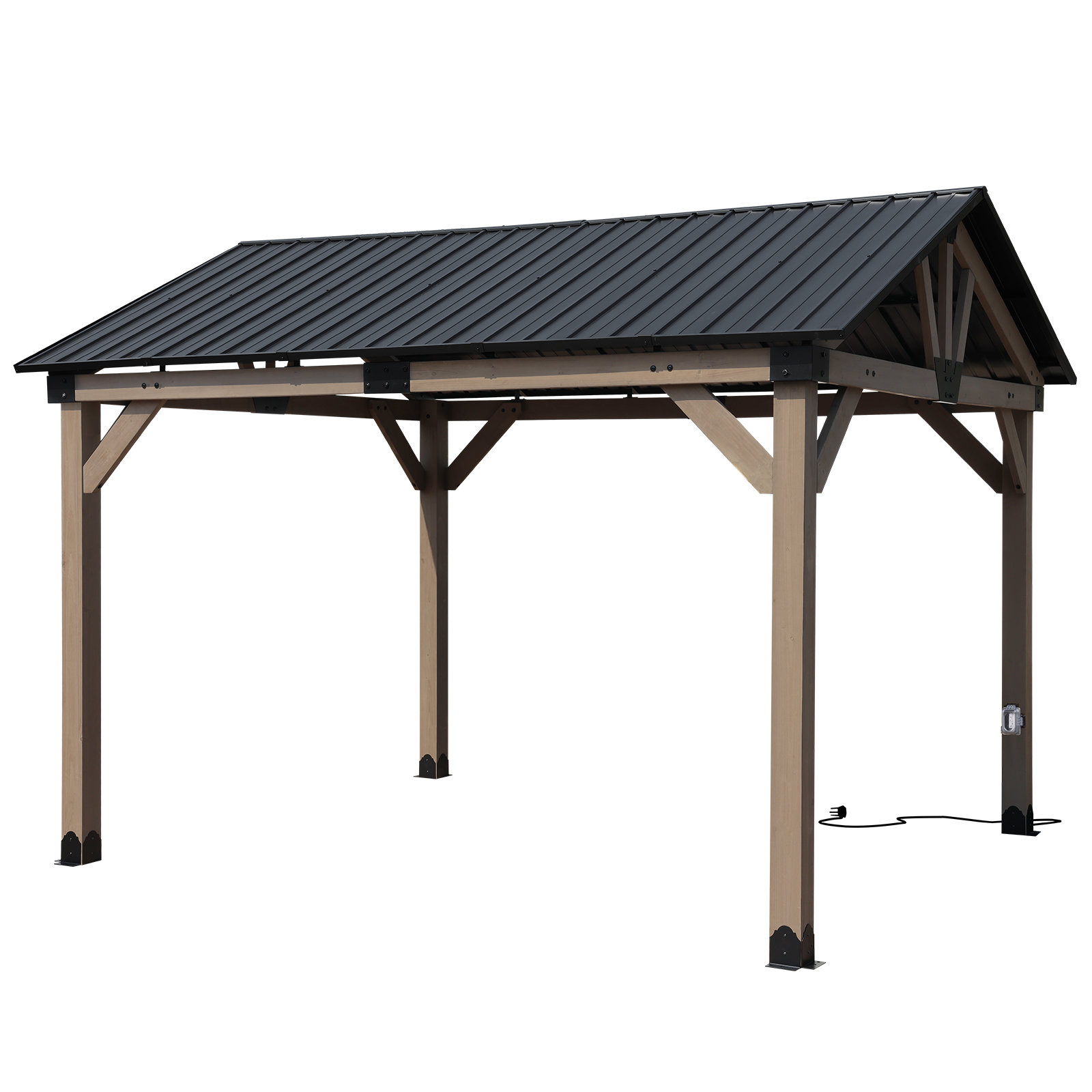 Aoodor Wood Gazebo | Wayfair