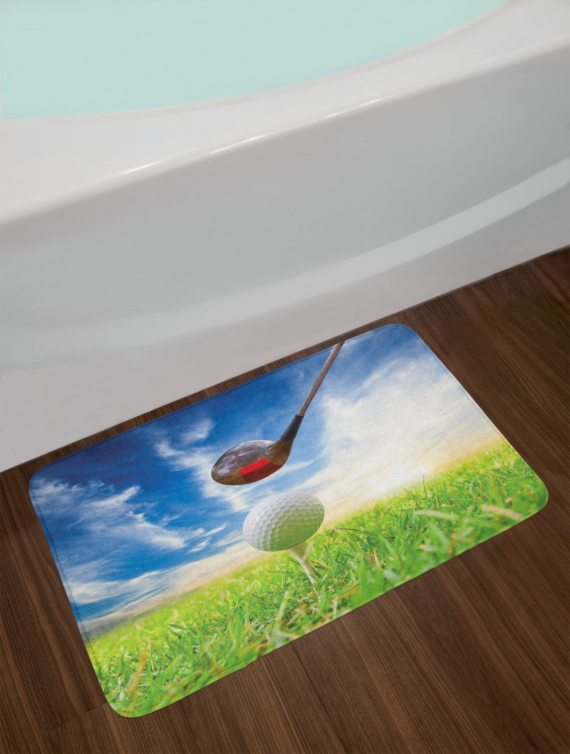 East Urban Home Golf Club Macro Photography of Lofter and Ball on Tee ...