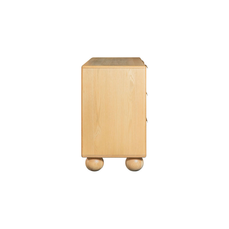 Joss & Main Camila 6 Drawer 57.3" W Solid Wood Double Dresser & Reviews ...