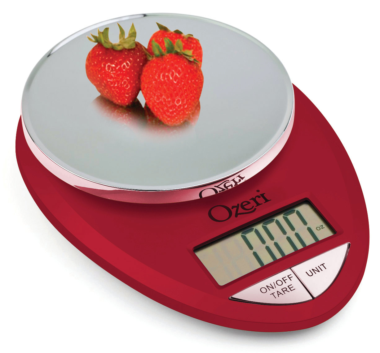 Ozeri Pro Digital Kitchen Food Scale, 0.05 oz to 12 lbs (1 gram to 5.4 ...