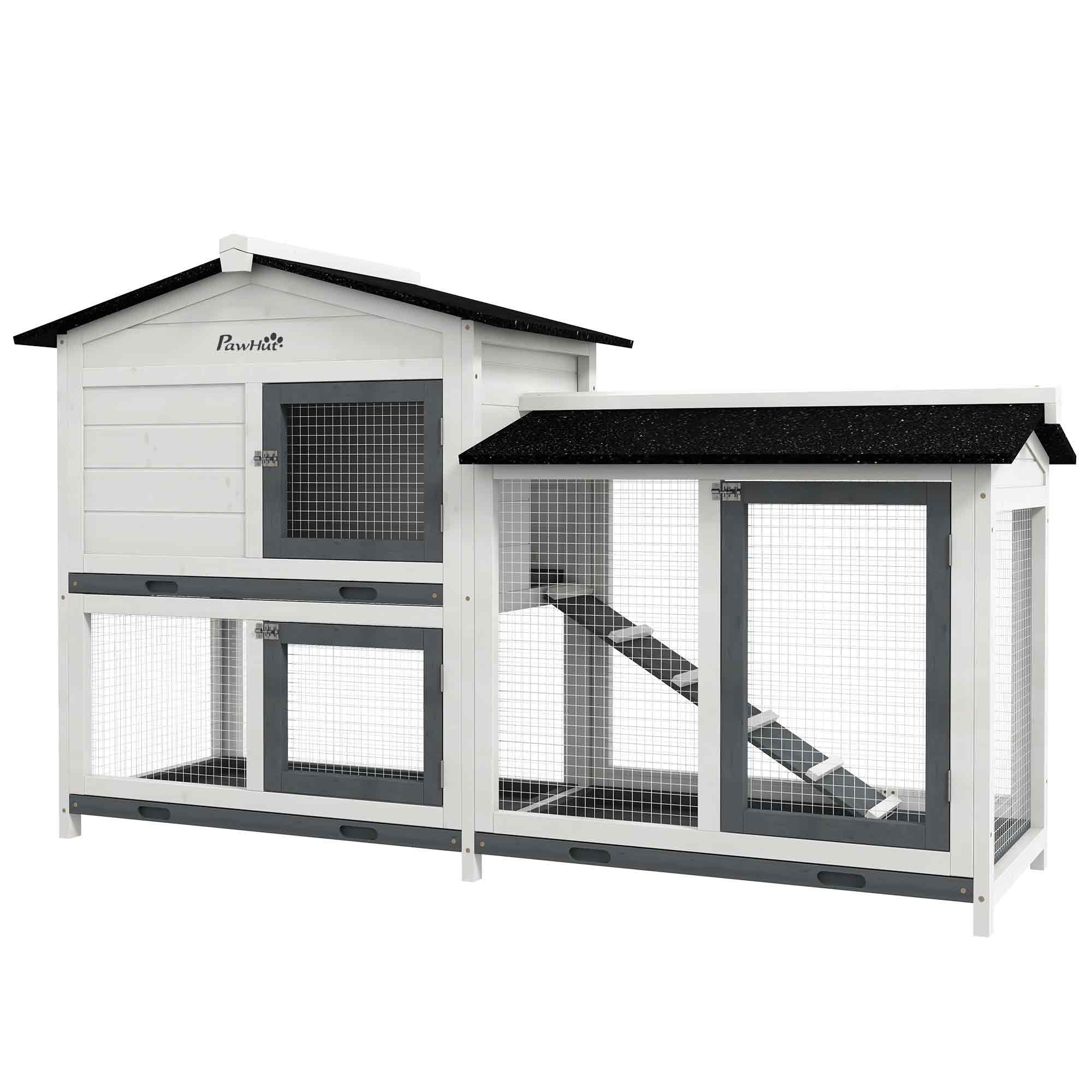 Hokku Designs 62" Rabbit Hutch - Wayfair Canada