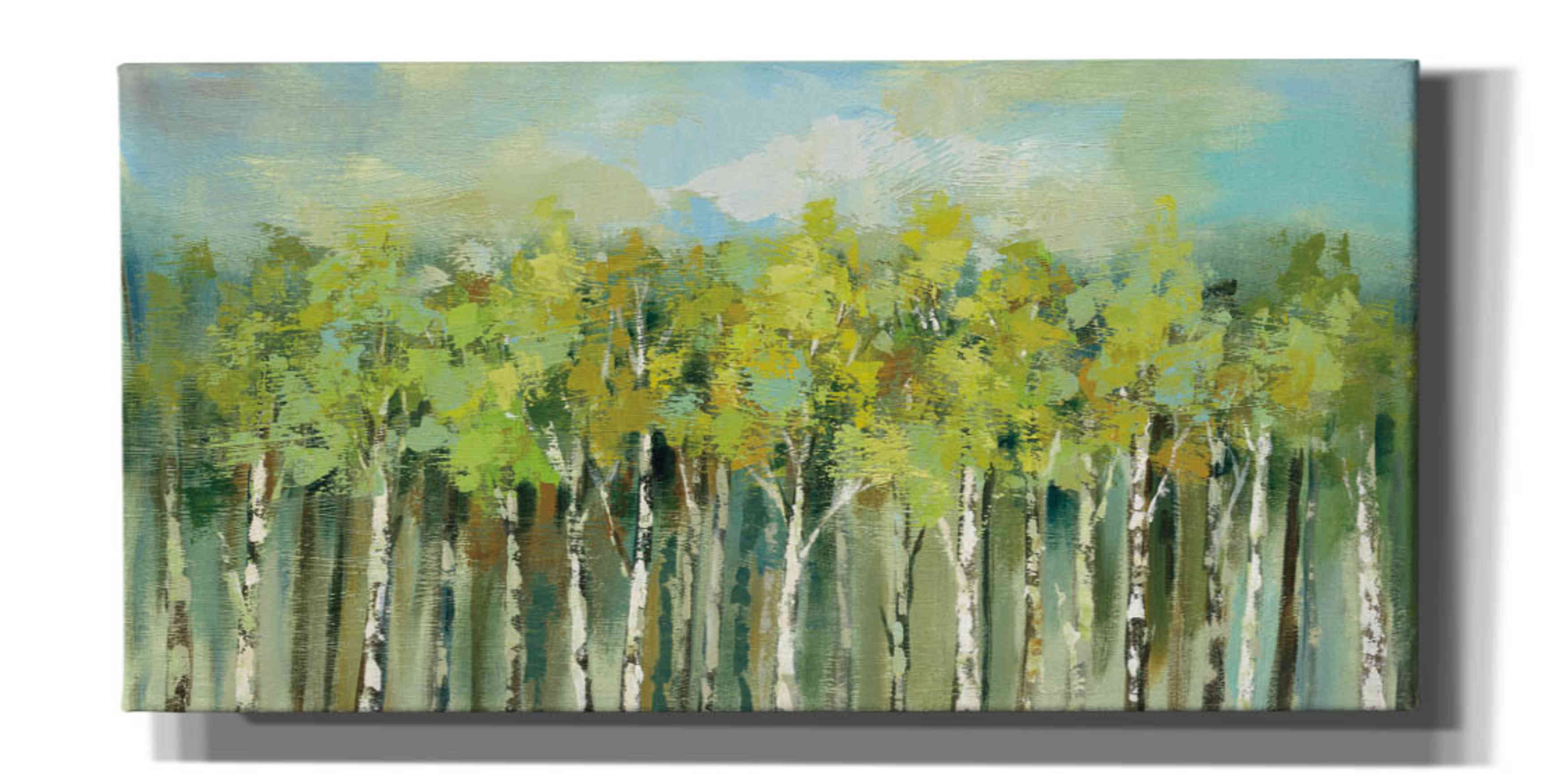 Red Barrel Studio® April Tree Tops' By Silvia Vassileva, Canvas Wall ...