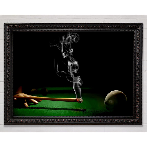 Brayden Studio Smoking Cue - Single Picture Frame Art Prints | Wayfair ...