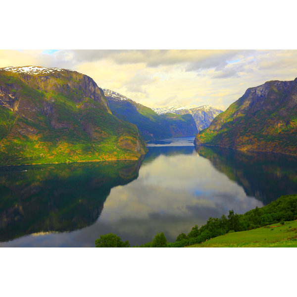 Alpen Home Sognefjord by Agustavop - Wrapped Canvas Art Prints ...