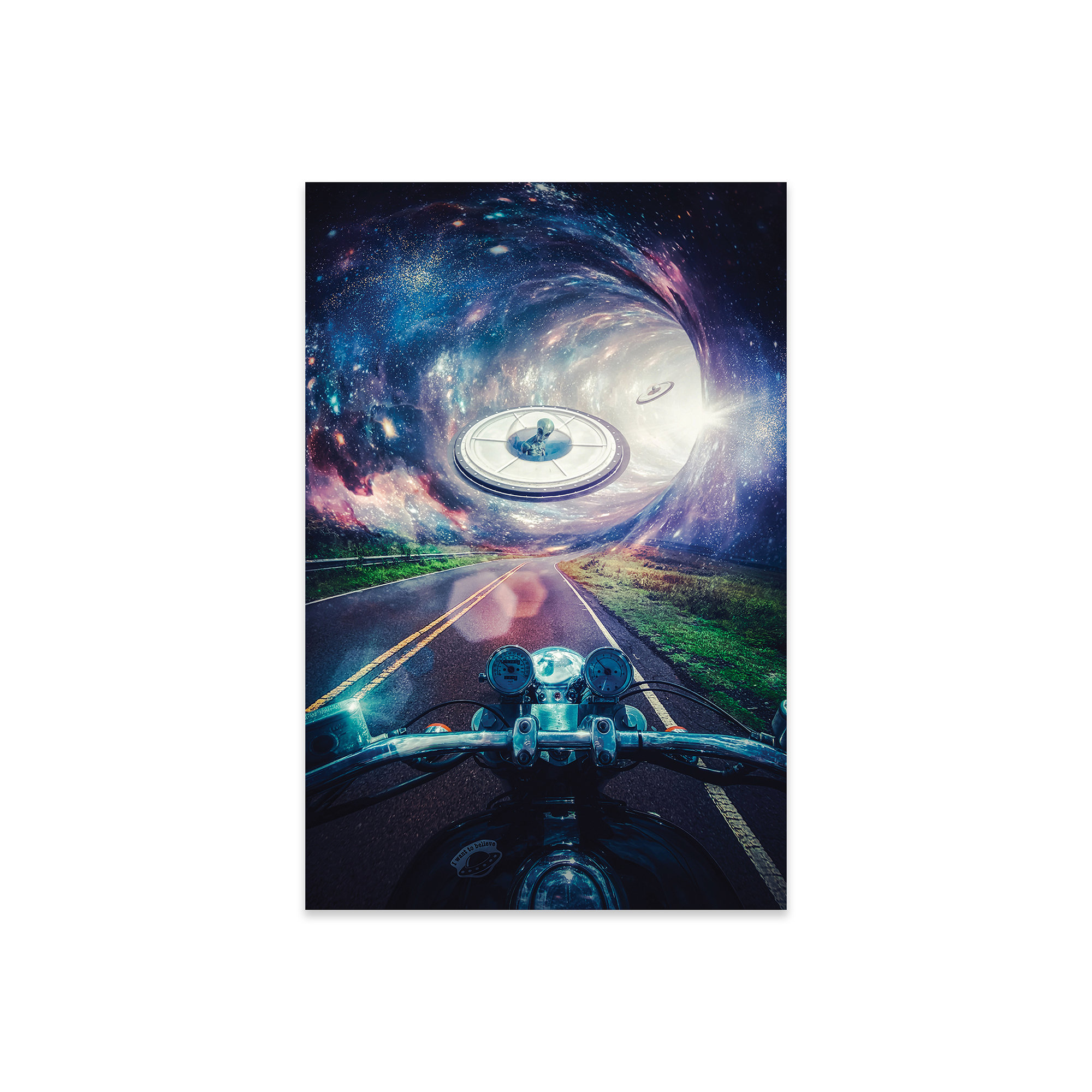 Trinx " Alien Encounter On The Road " by GEN Z | Wayfair