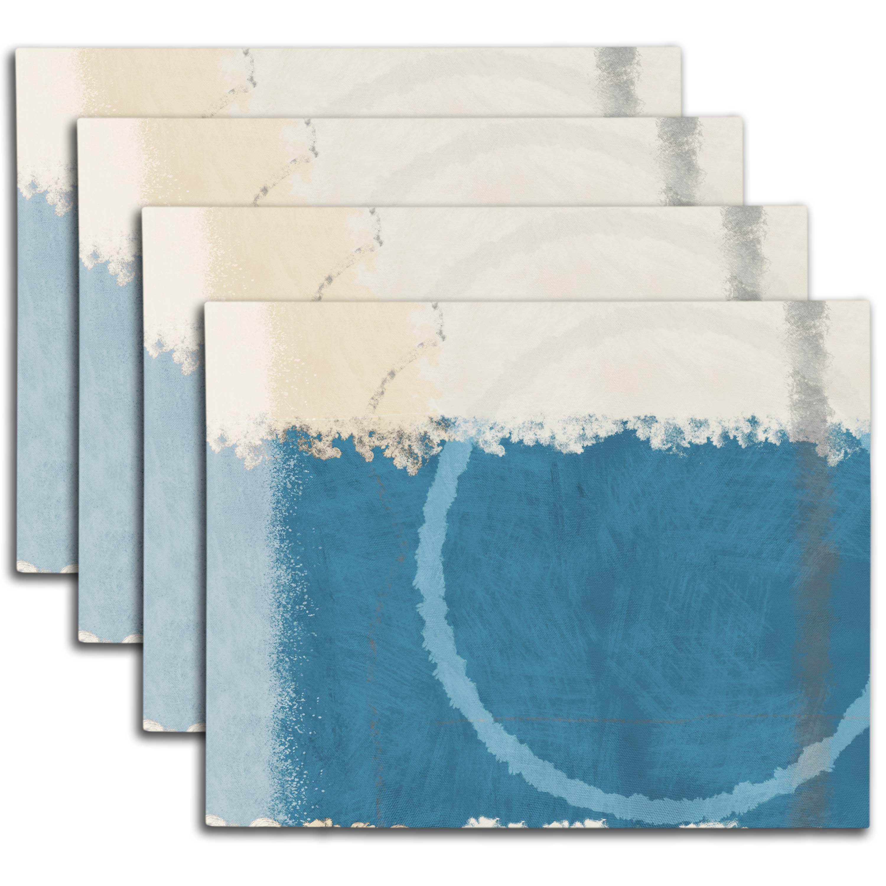 LeRoi Products Polyester Abstract Rectangle Placemat | Wayfair