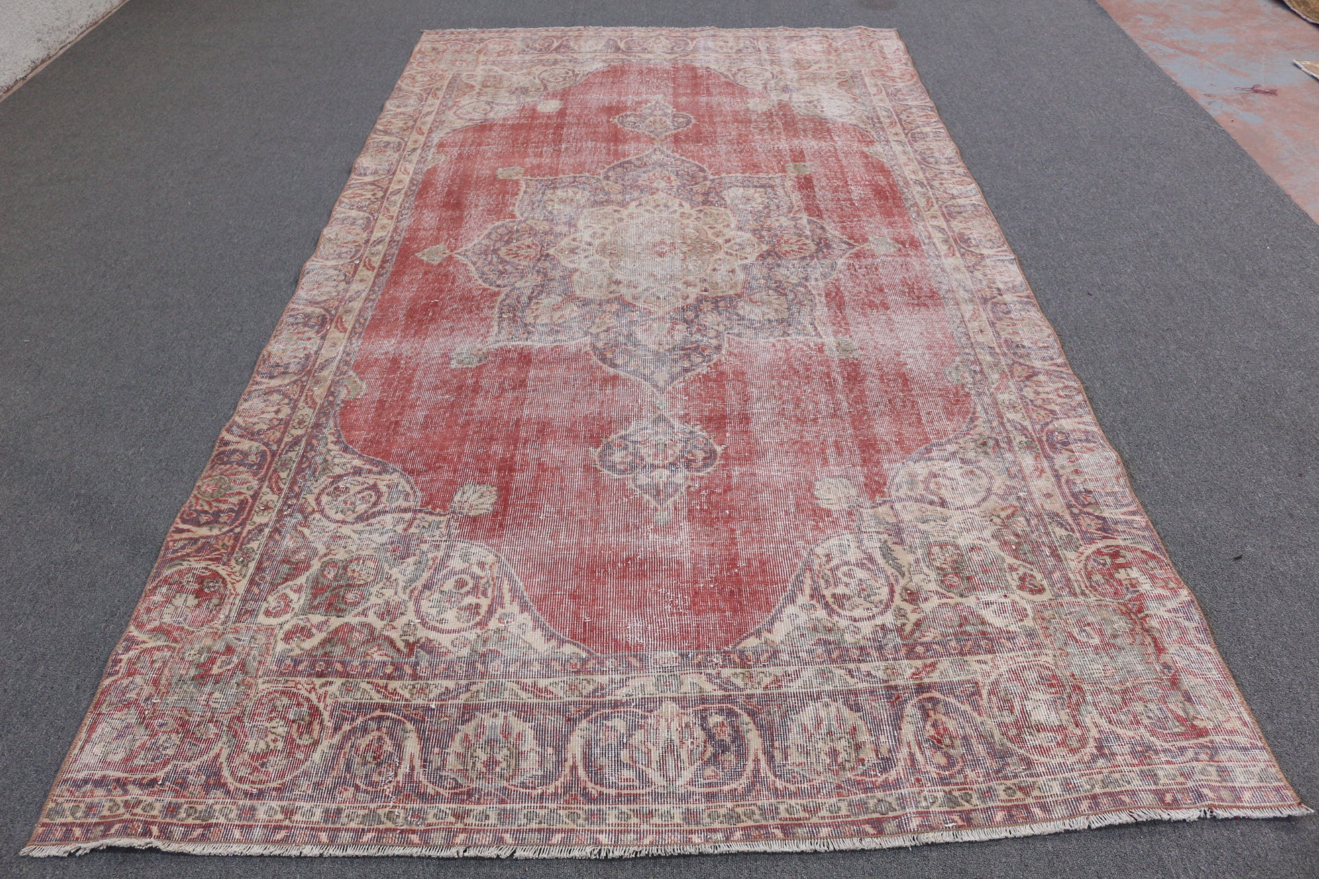 Bungalow Rose Classic Red Turkish-Inspired Rug Perfect For Beautifying ...