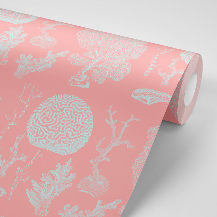 Mitchell Black The Reef Peel & Stick Roll | Wayfair