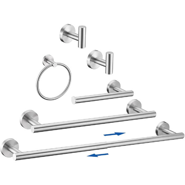 EZsport 3 Wall Towel Rack & Reviews | Wayfair