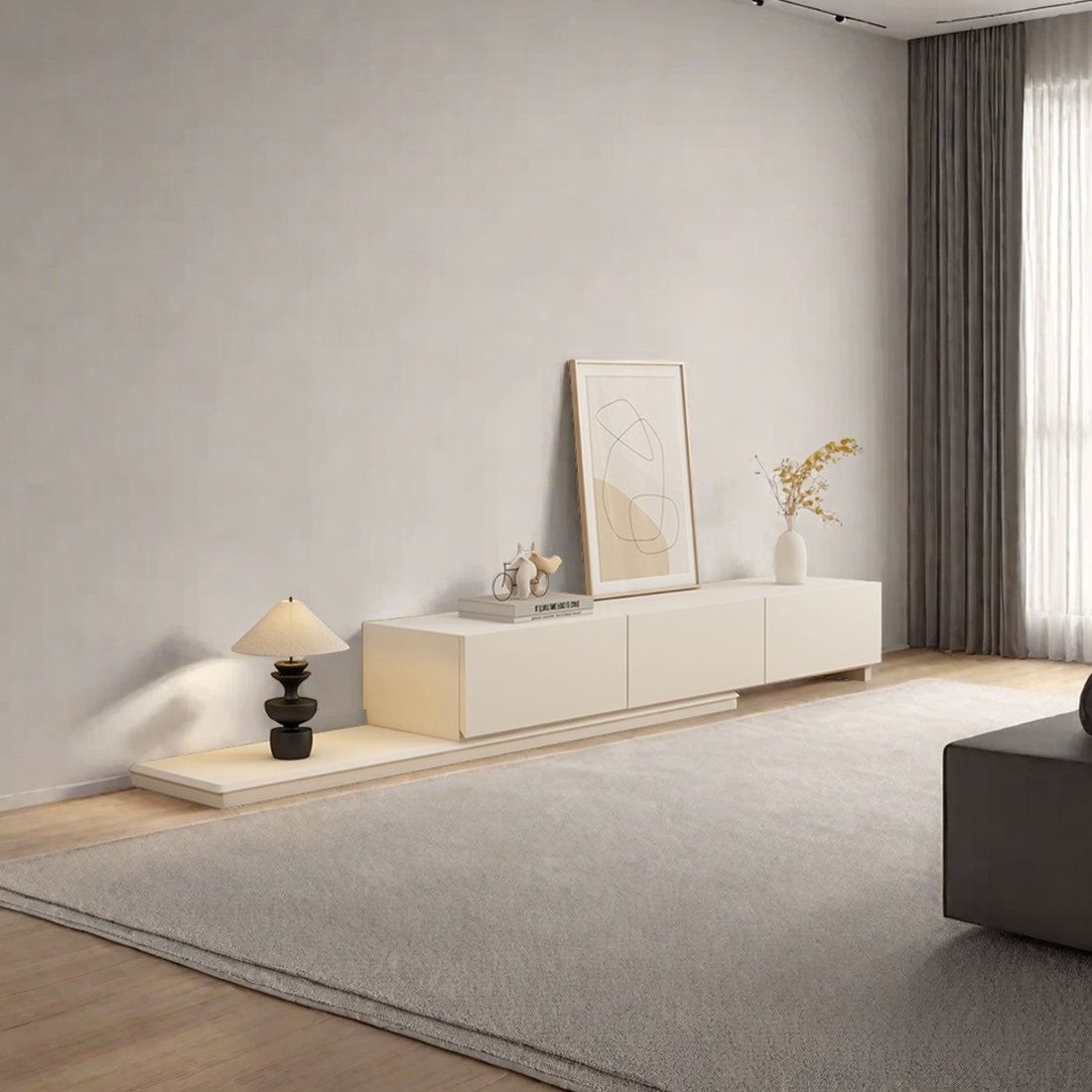 Trentastic Trails Expandable TV Stand with Multiple drawers | Wayfair