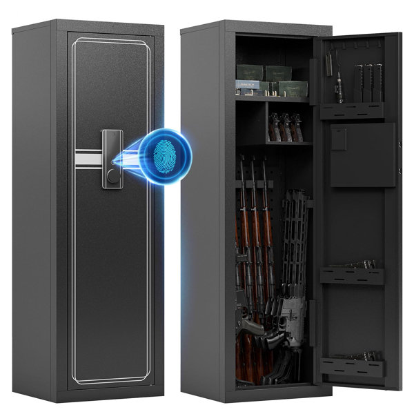 Kaer Gun Safe 10-12 Fingerprint Gun Safe For Rifles And Pistols ...