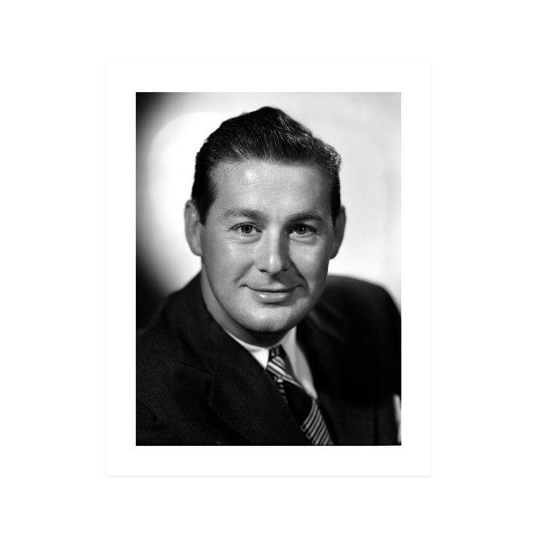 Globe Photos Entertainment Portrait of Smiling Don DeFore - Unframed ...