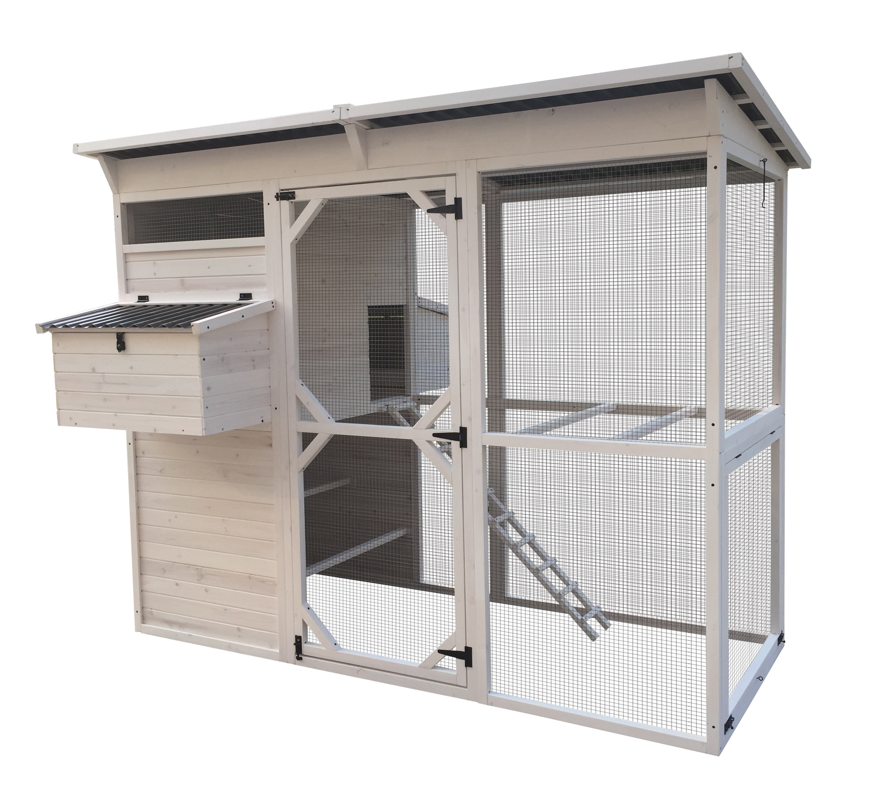 Zylina 3096 Square Feet Chicken Coop with Nesting Box & Reviews | Wayfair