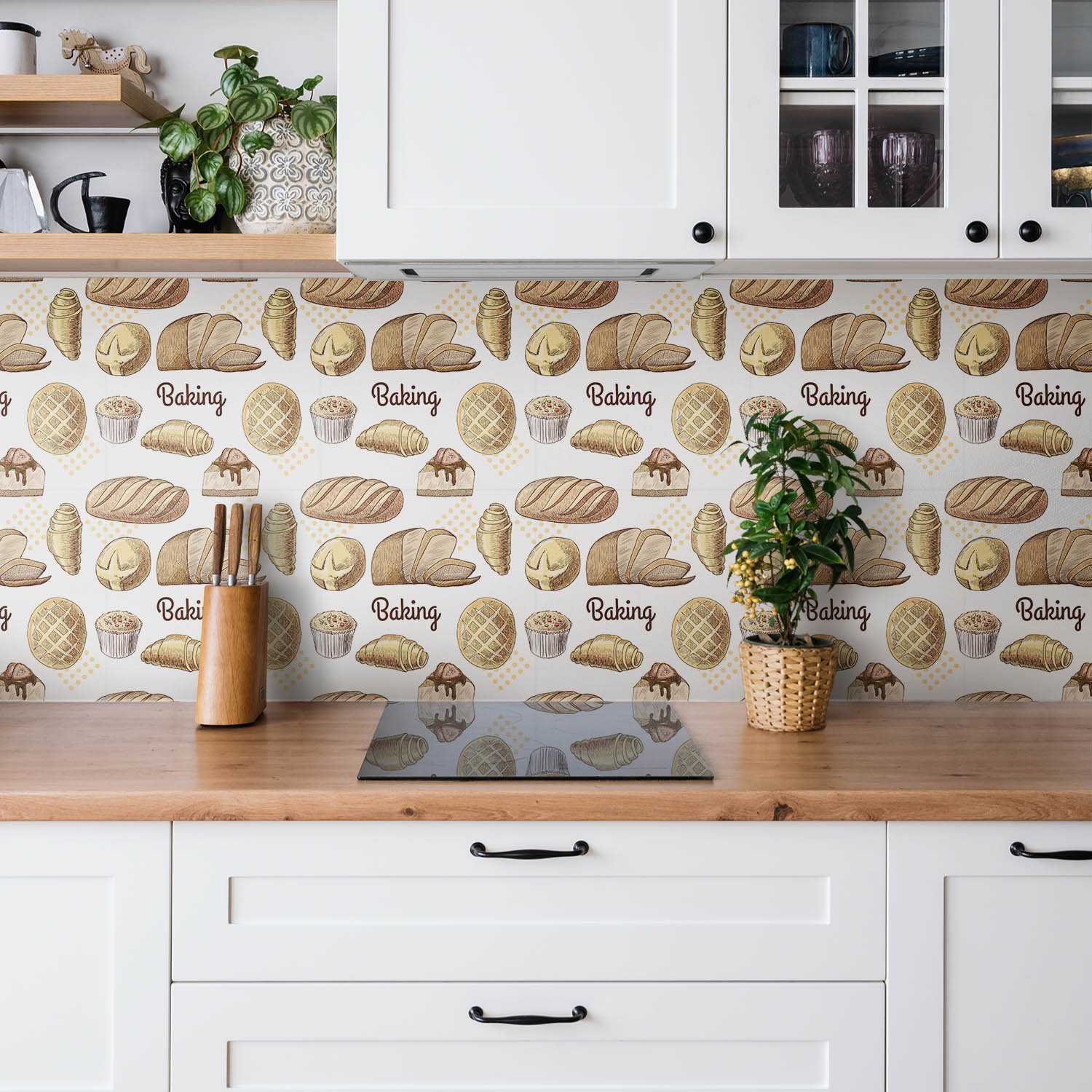 Ivy Bronx Caysi 30 x 30 cm PVC Tile in Yellow | Wayfair.ie