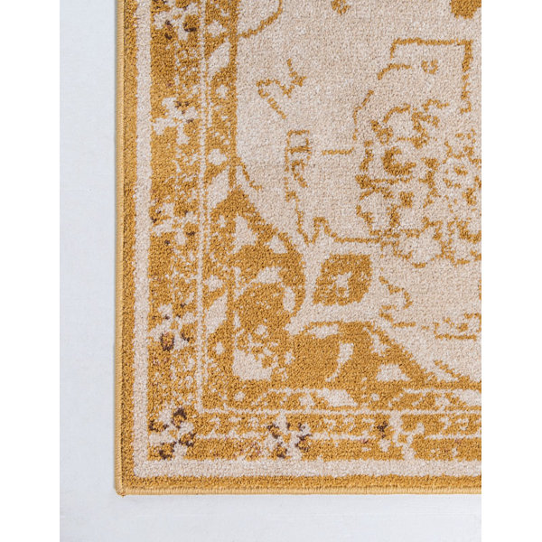 RugPal Traditional Ulla Area Rug Sunshine Color | Wayfair