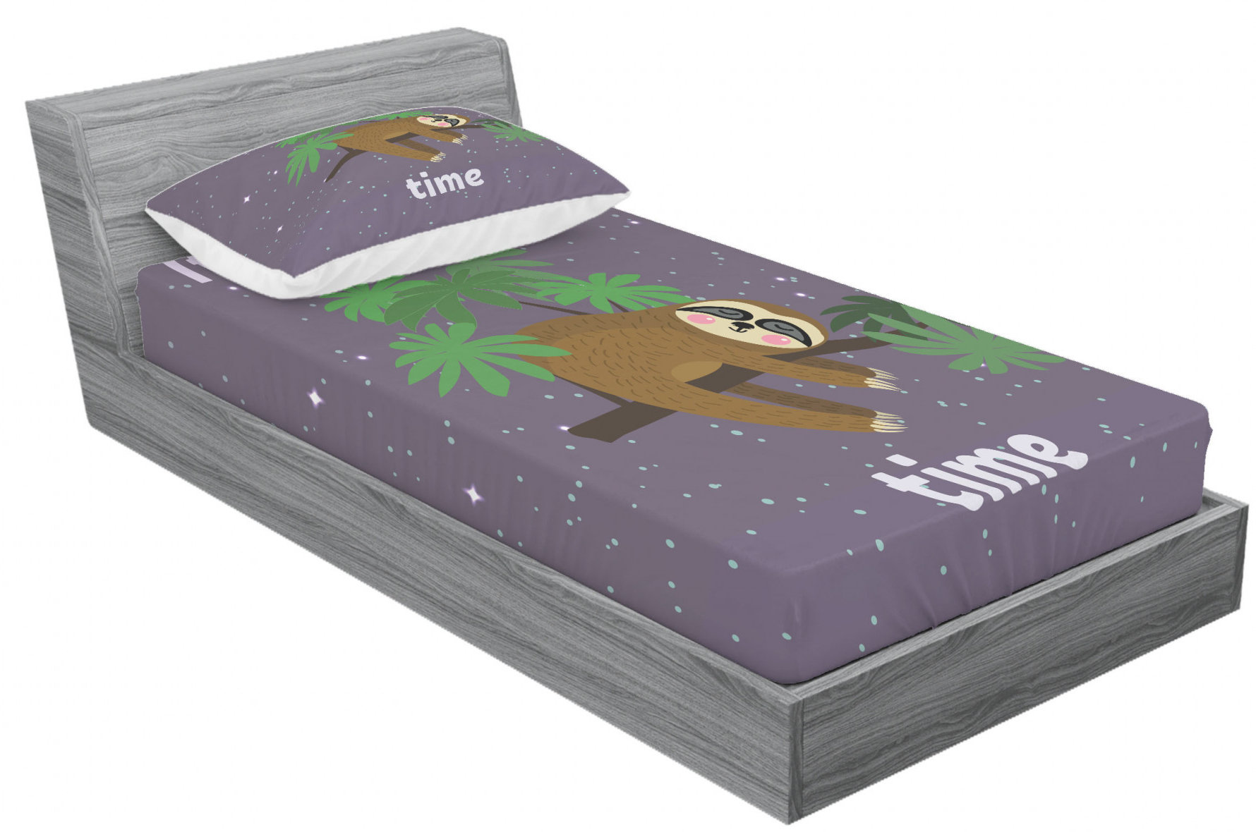 Ambesonne Sloth Sheet Set | Wayfair