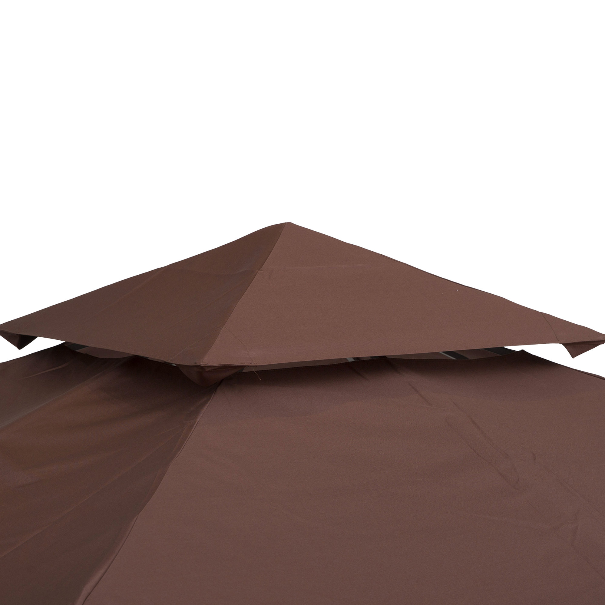 Latitude Run® Gazebo Replacement Canopy 9.8' X 9.8', 2 Proof Covering ...