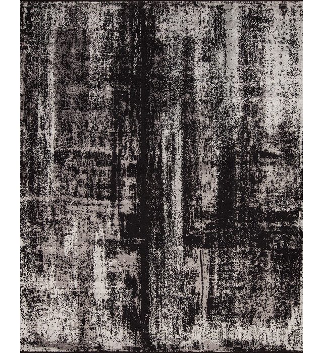 Samad Rugs Nirvana Abstract Area Rug in Black | Perigold