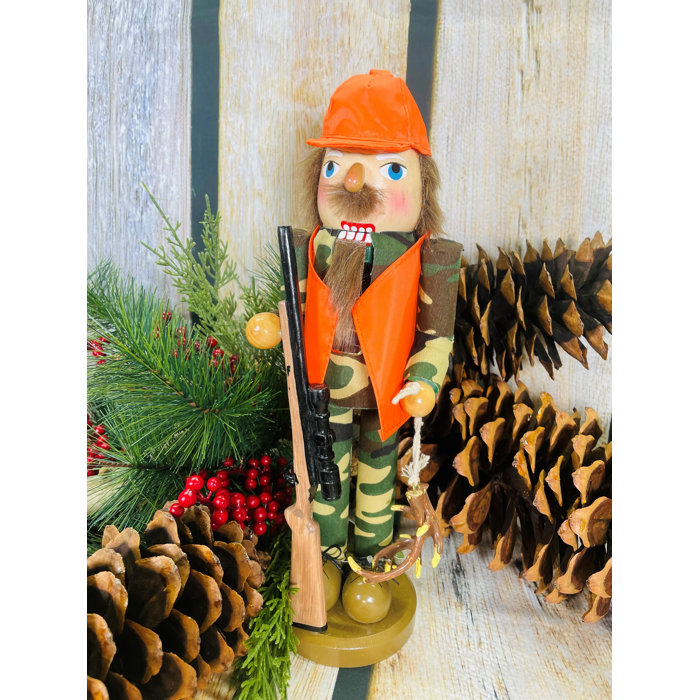 The Holiday Aisle® Deer Hunter Nutcracker & Reviews | Wayfair