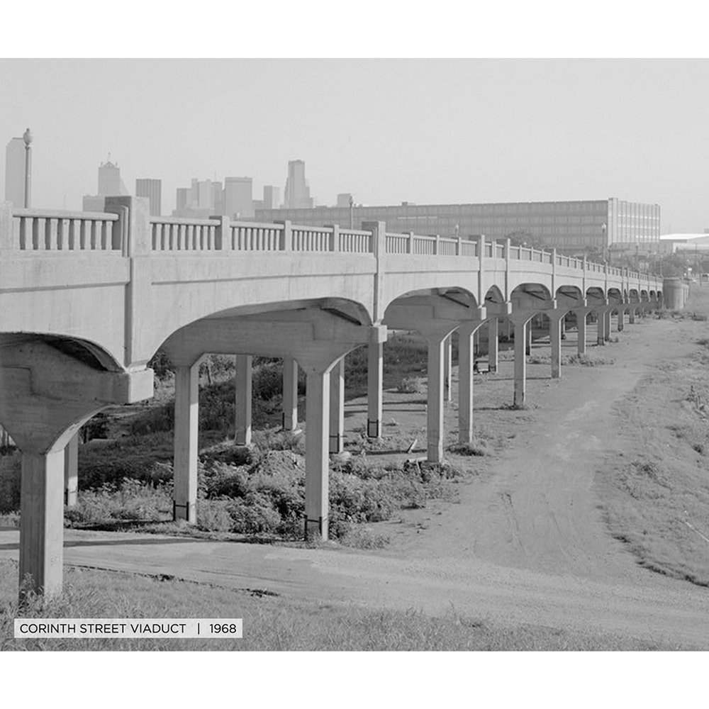 Ebern Designs Corinth Street Viaduct, Historic Dallas - Wrapped Canvas ...