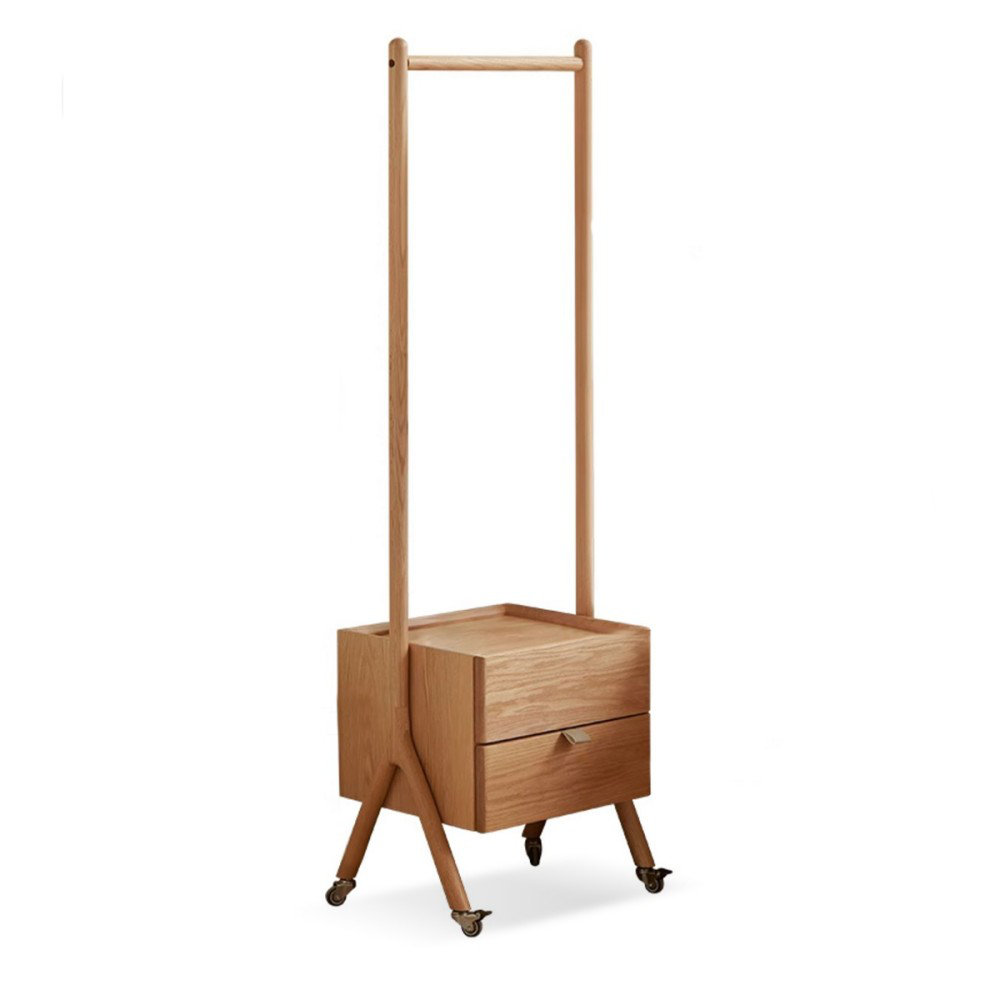 Hike Out Nature Burlywood Solid wood Hall trees | Wayfair