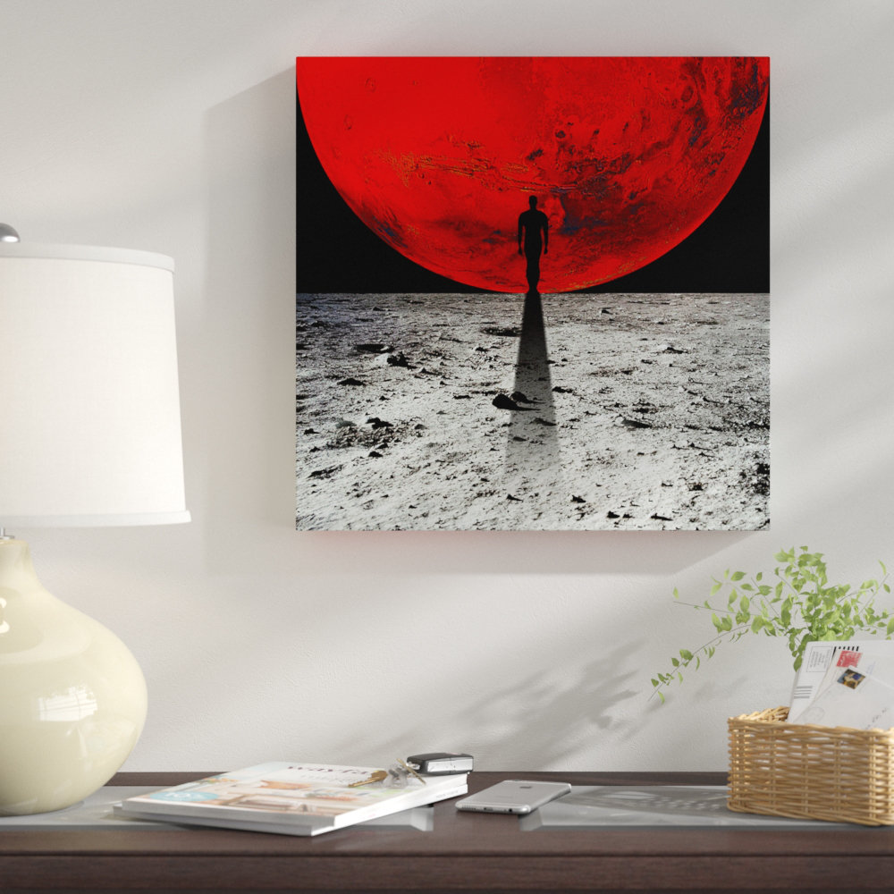 East Urban Home 'Homesickness' Graphic Art Print on Canvas | Wayfair