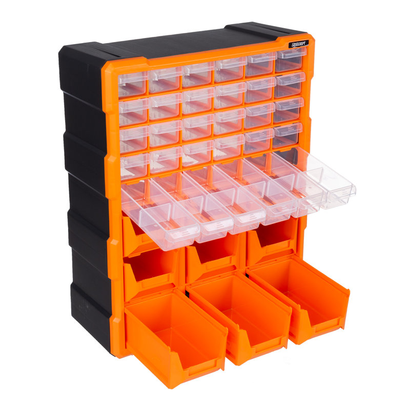 Stalwart Storage Drawers - Screw Organizer, Craft Cabinet -Garage ...
