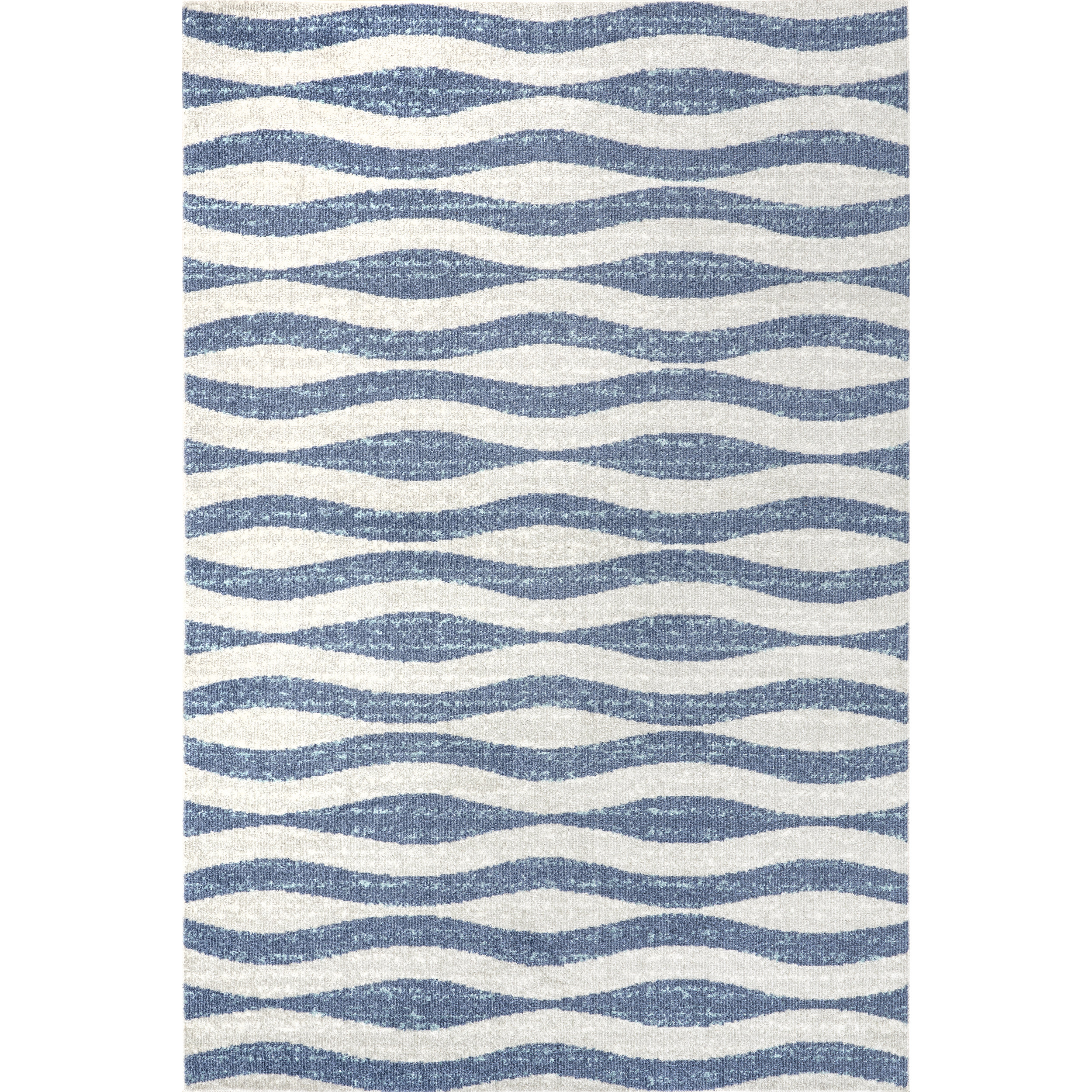 Dovecove Tristan Contemporary Waves Area Rug & Reviews | Wayfair