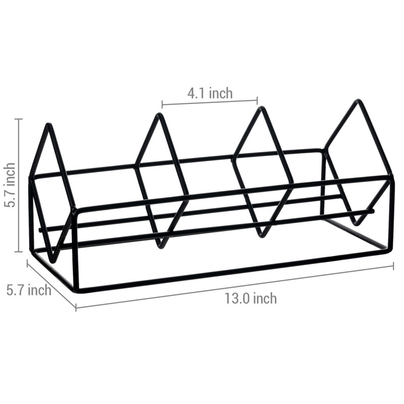 Ebern Designs Metal Wire DVD And CD Storage Rack | Wayfair