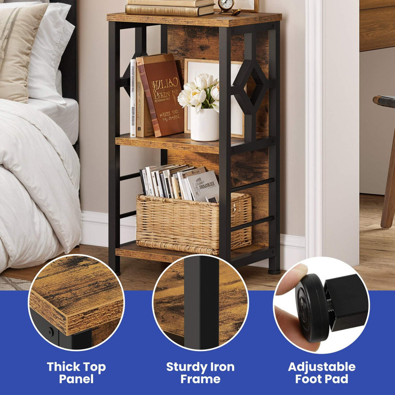 17 Stories Marscot Etagere Bookcase | Wayfair