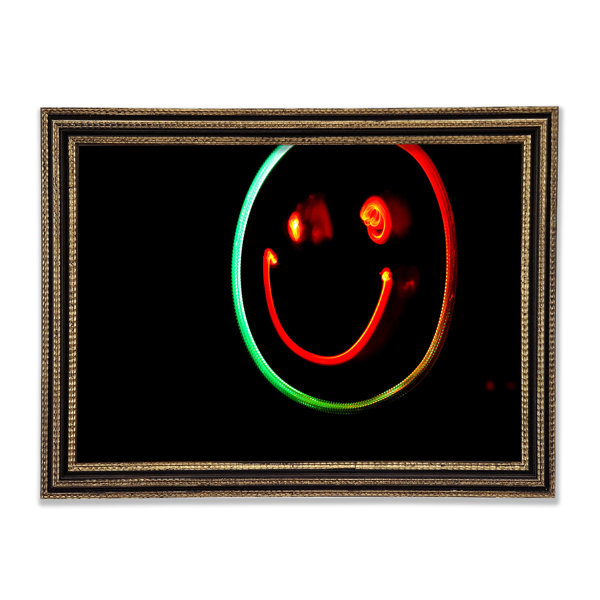 Ebern Designs Smile Light - Single Picture Frame Print | Wayfair.co.uk