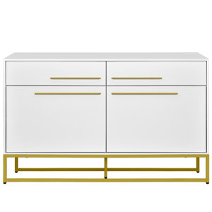 Mercer41 Moona 47'' Modern Luxurious Sideboard Buffets with 2 Drawers ...