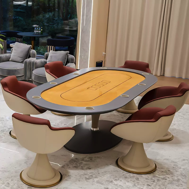 Recon Furniture 102.36 8 - Player Foldable Poker Table | Wayfair