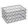 Brayden Studio® Geo Storage Wire 3 Piece Basket Set | Wayfair