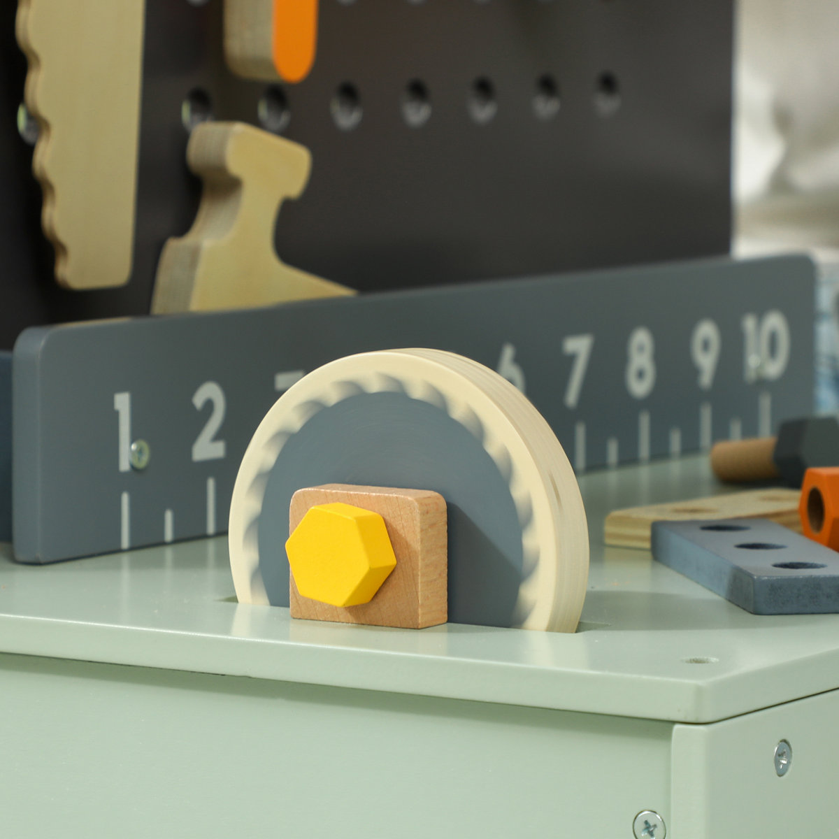 Qaba Toddler Tool Set, 49 Piece Kids Tool Bench Workbench Playset for 3 ...